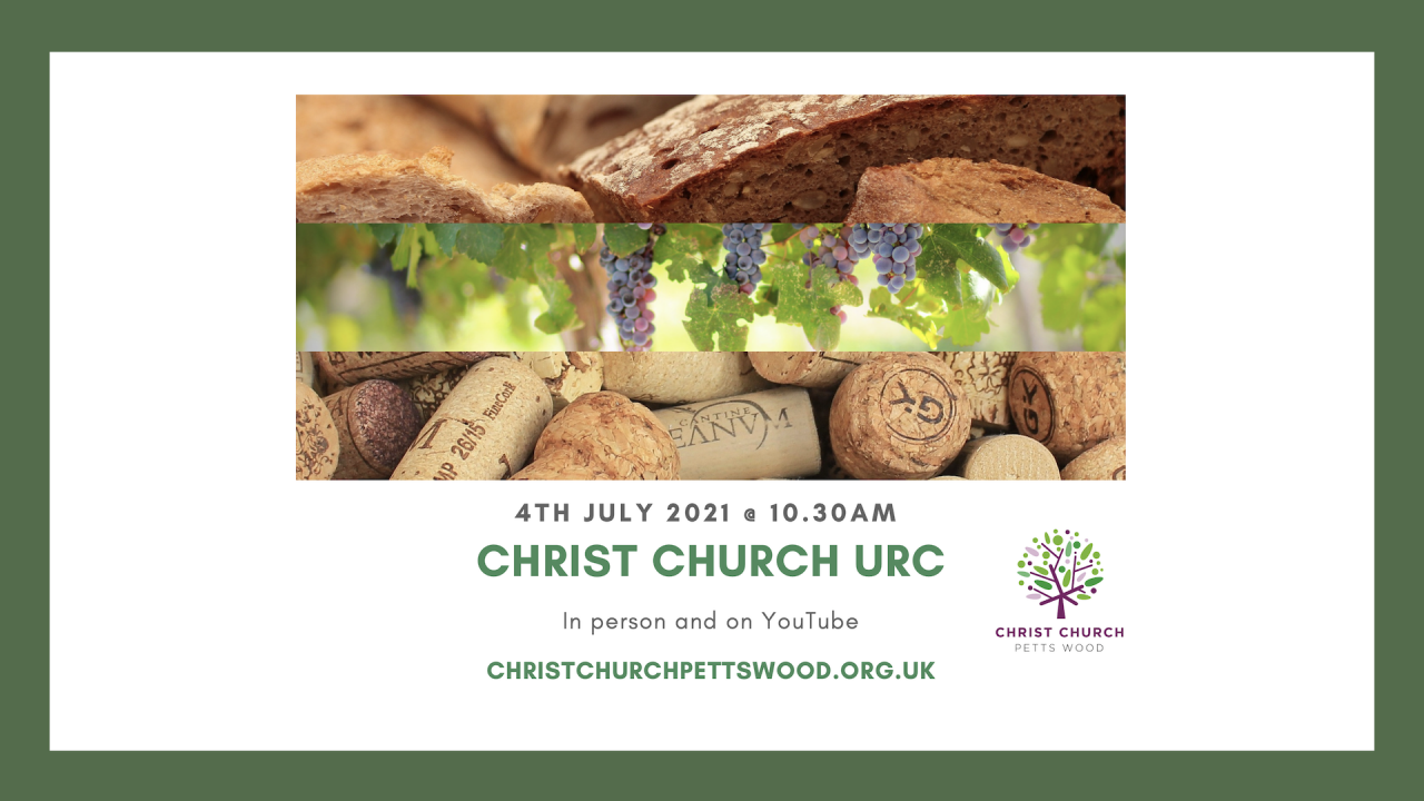 Sunday Worship with Holy Communion | Christ Church United Reformed ...
